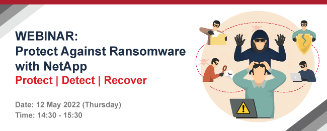 Webinar: Protect Against Ransomware with NetApp